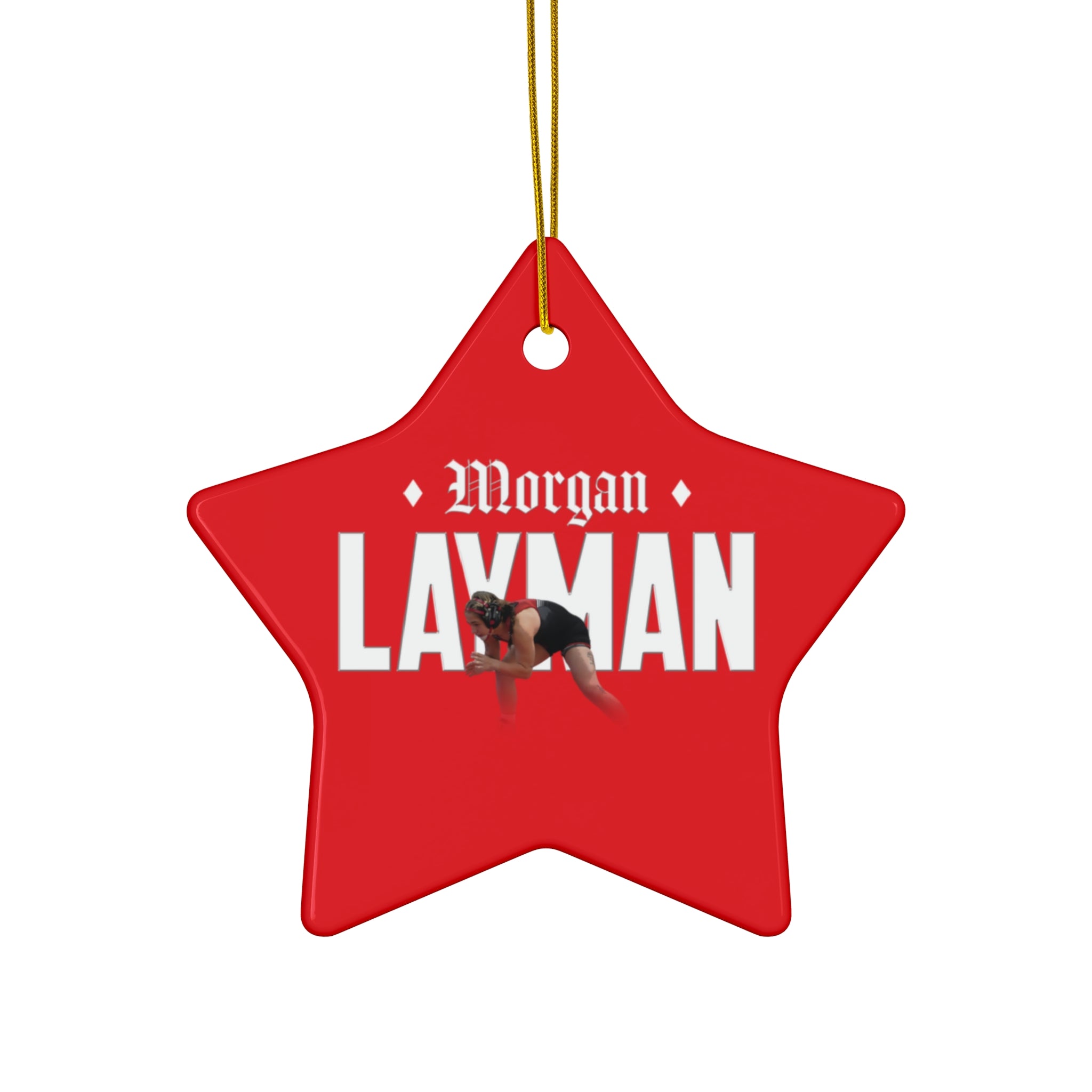 Morgan Layman Ceramic Ornament – MyPlayer