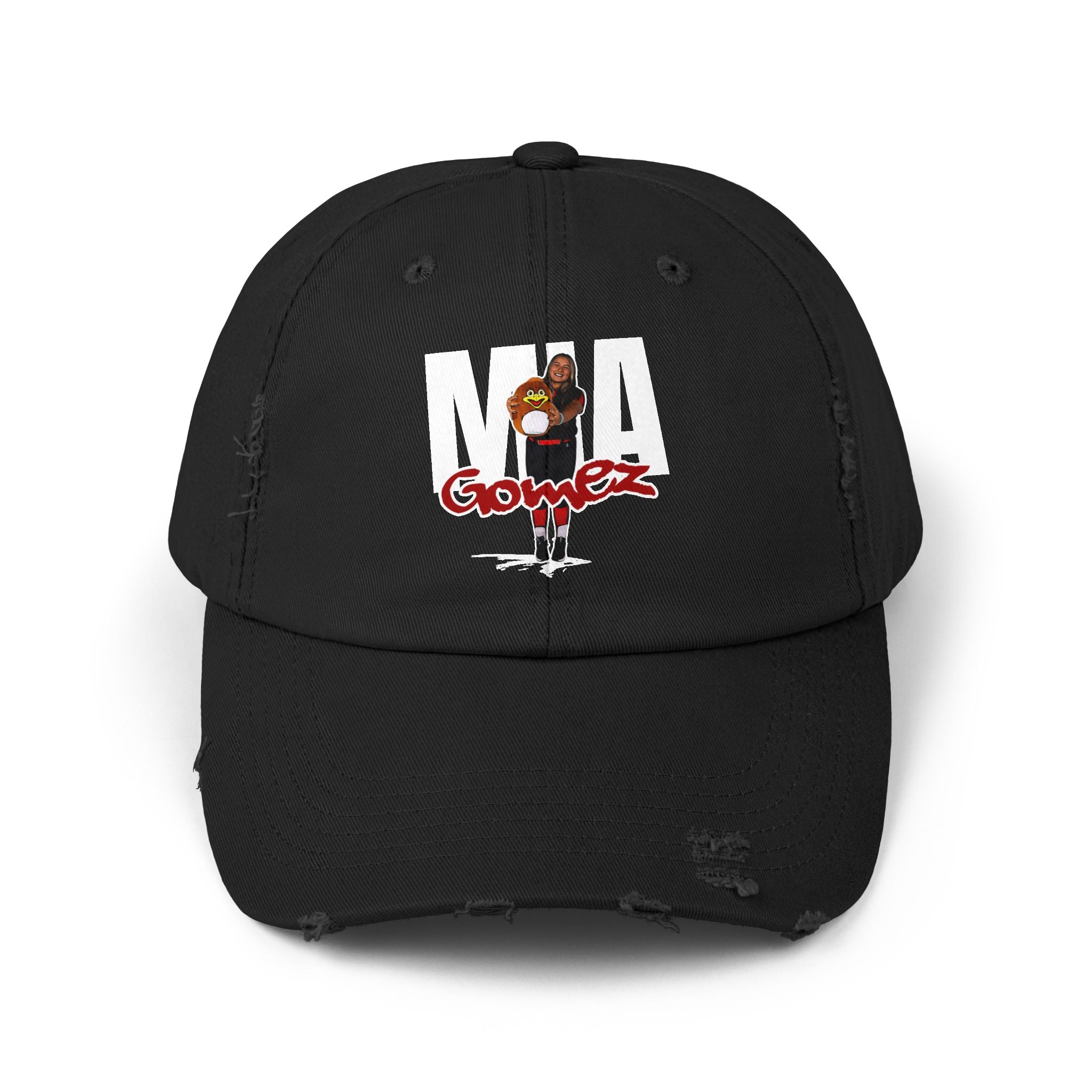 Mia Gomez Distressed Dad Cap – MyPlayer